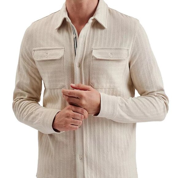 Ted Baker | Shirts | Ted Baker Belza Long Sleeve Beige Shirt Usa Size ...